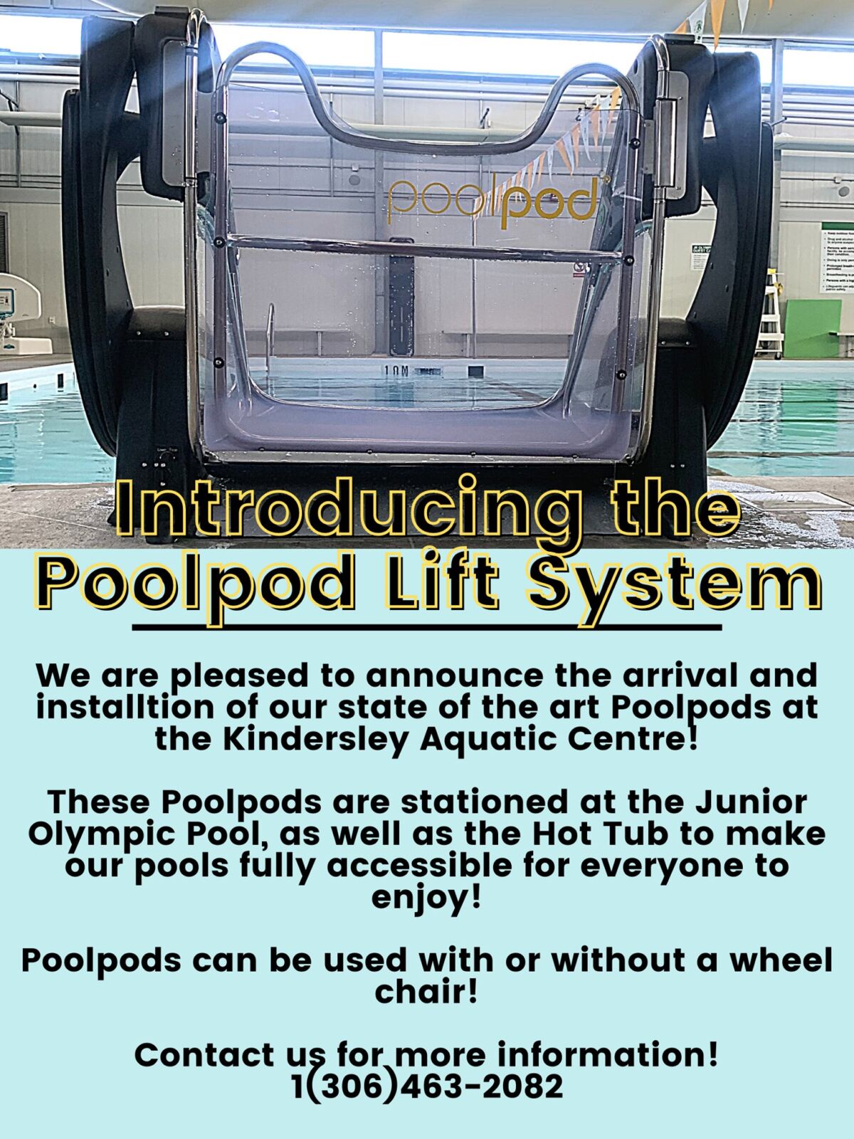 Introducing the Poolpod Lift System - Town of Kindersley