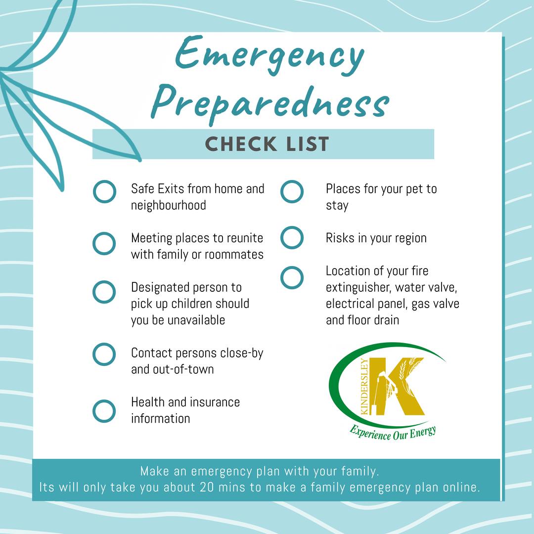 Emergency Checklist The Best New Years Resolution: Stay Ahead Of The