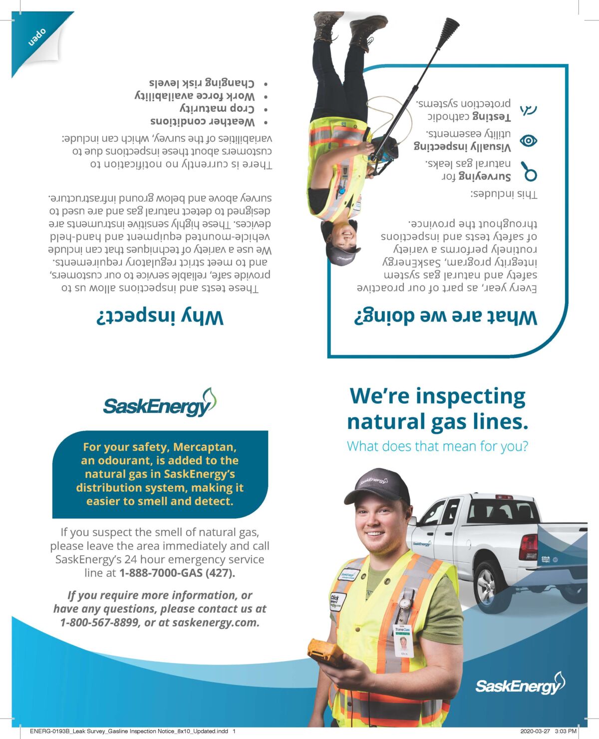 2023 Natural Pipeline Inspection in Kindersley - Town of Kindersley